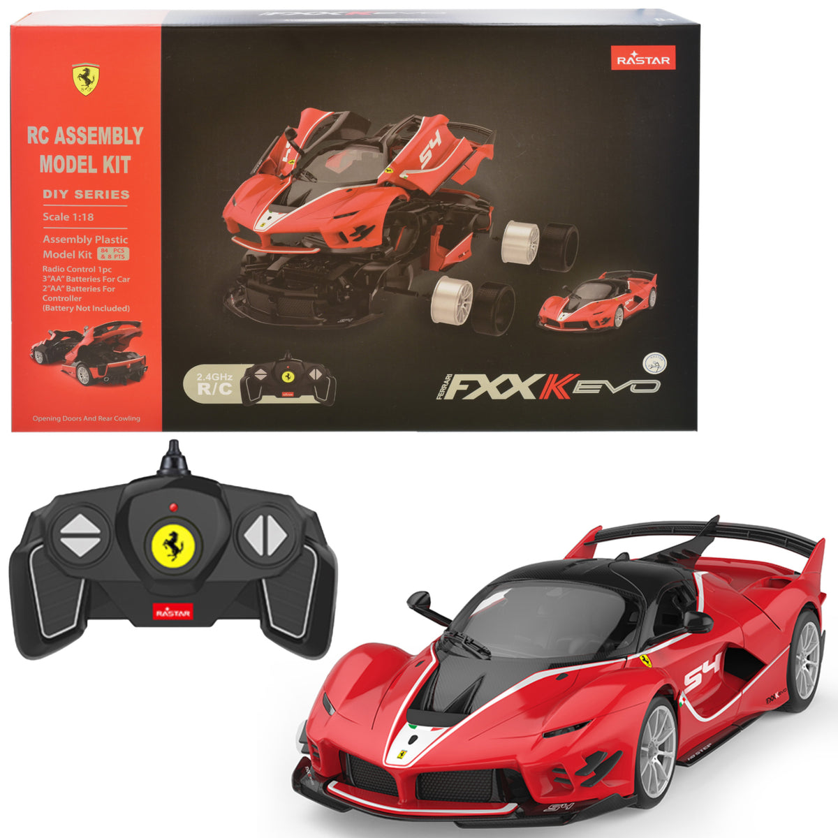 KandyToys Officially Licensed Ferrari FFXK Evo Remote Control Car Asse ...